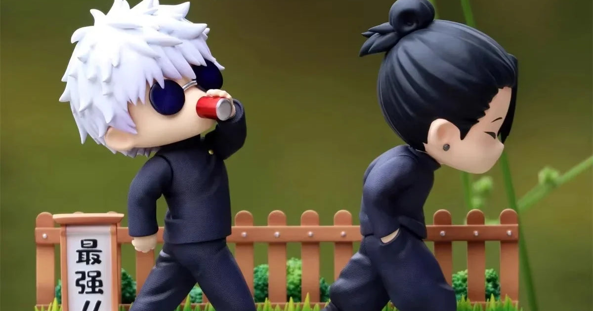 Jujutsu Kaisen Gojo Satoru & Geto Suguru GK Mini Chibi Statue – Youth ...
